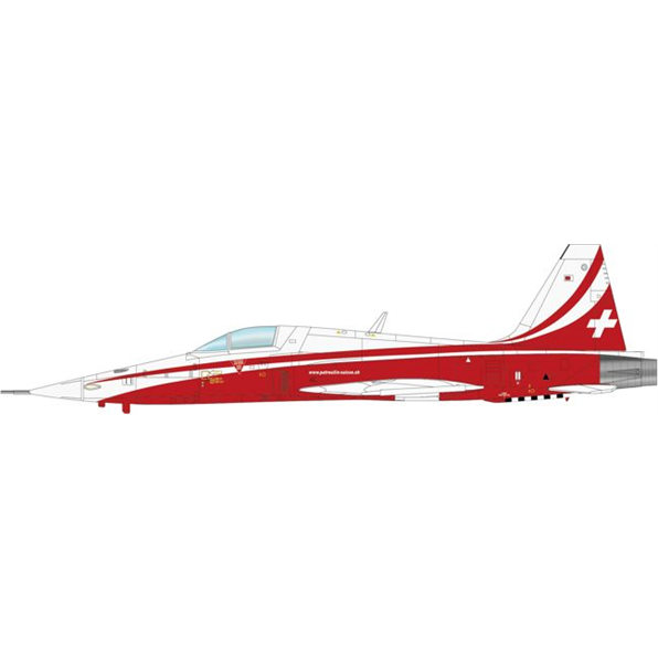 Northrop F-5E Tiger II Patrouille Suisse '60th Anniversary' 2024 - John Ayrey Die Casts